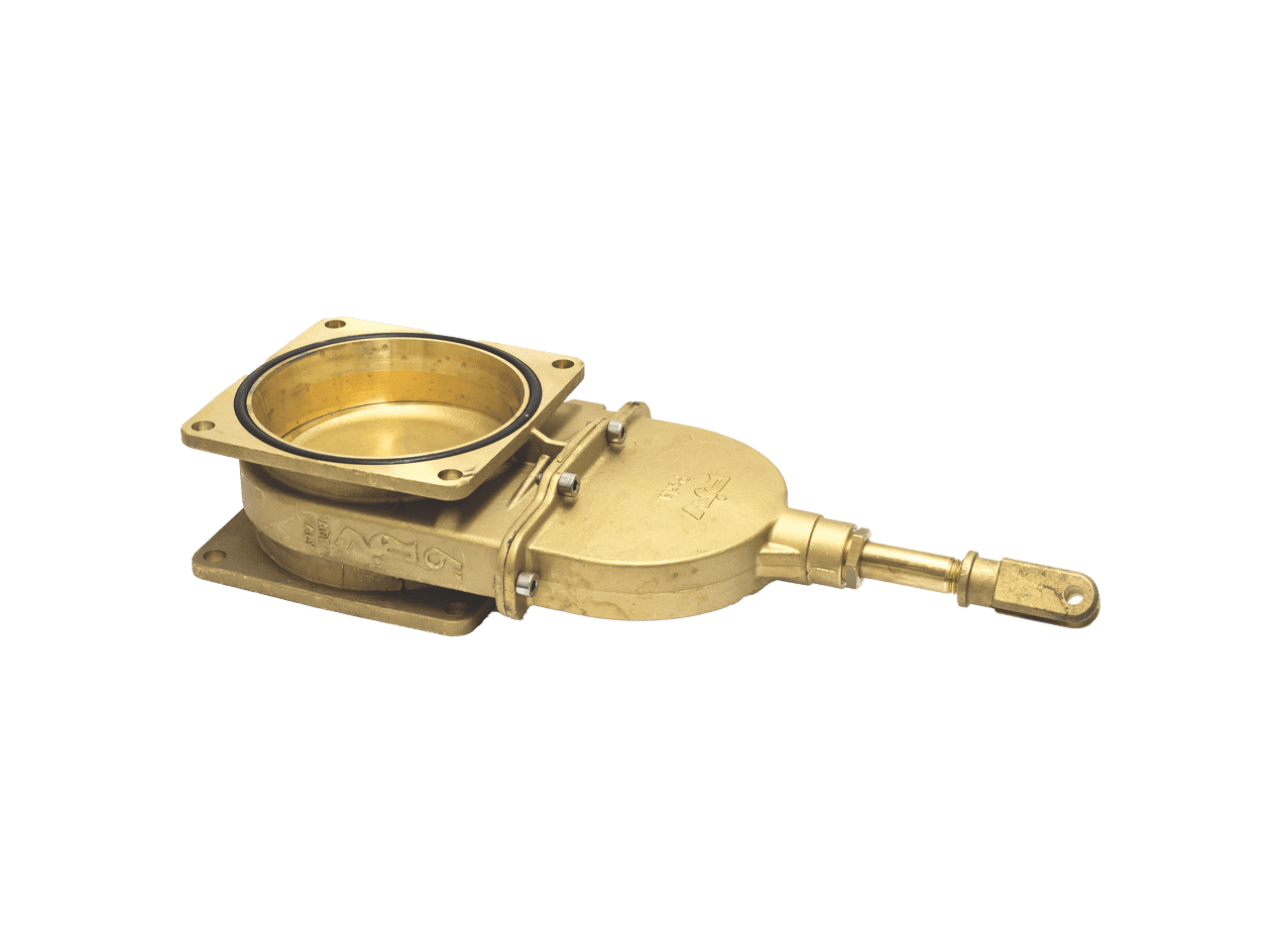 Nevada Slurry Tanker Spare Parts | Flanged Brass Piston Valve